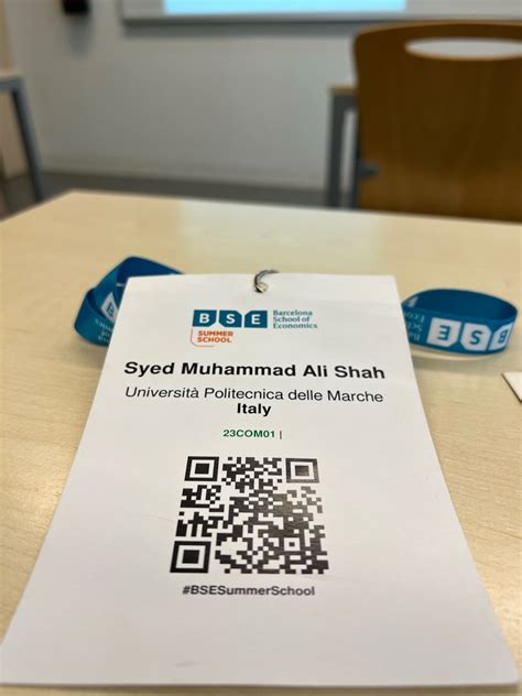 Syed Muhammad Ali Shah On Linkedin Ai Economics Summerschool Bse Barcelona