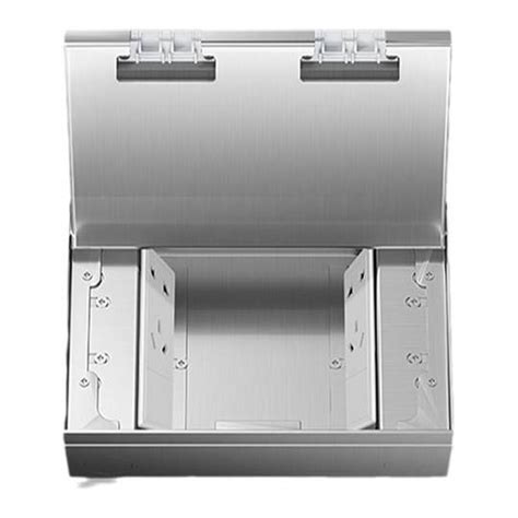 International Electrician Stainless Steel Ground Plug Socket