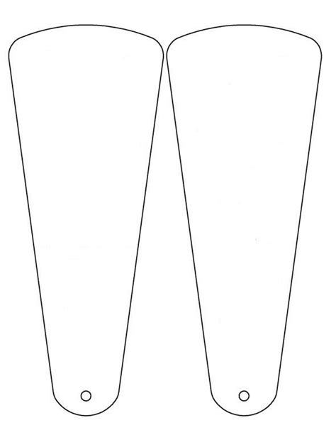 Printable Fan Template