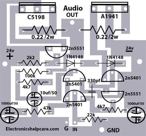 Transistor Amplifier Circuit Diagram Circuit Diagram Electrical Circuit Diagram Amplifier
