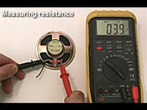 Video Tutorial Multimeter How To Use A Multimeter To Measure Voltage Current Resistance And