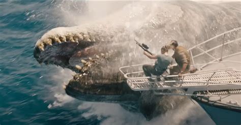 Jurassic World Rebirth The Mosasaurus Attacks In Thrilling First Clip