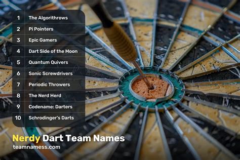 450 Dart Team Names For Every Type Of Player