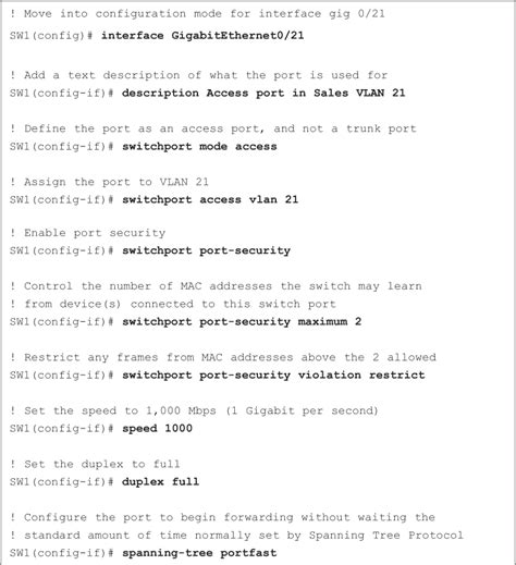 Code Snippets CompTIA Network N Cert Guide Book