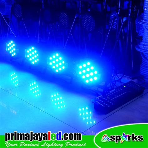 Paket Par Led Rgbw Set Dmx Prima Jaya Led