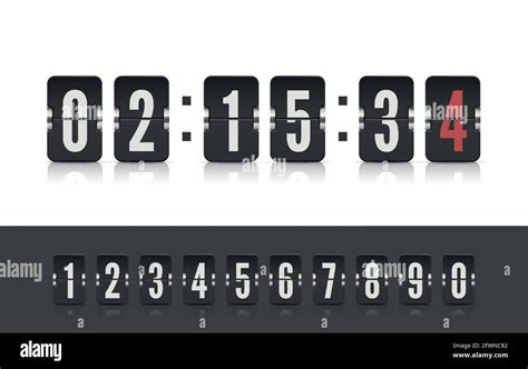 Vector Modern Ui Design Old Countdown Timer With Numbers Coming Soon Web Page Design Template
