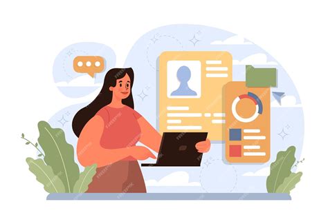 Premium Vector Employee Performance Management Performance Indicators