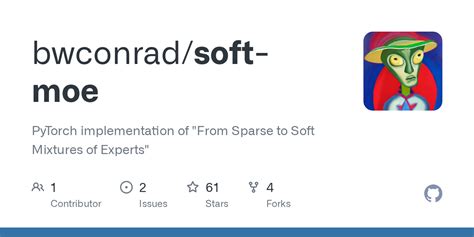 Github Bwconradsoft Moe Pytorch Implementation Of From Sparse To Soft Mixtures Of Experts
