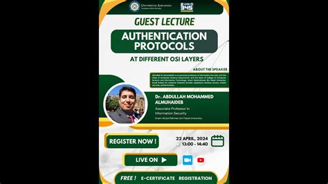 Authentication Protocols At Different Osi Layers Youtube