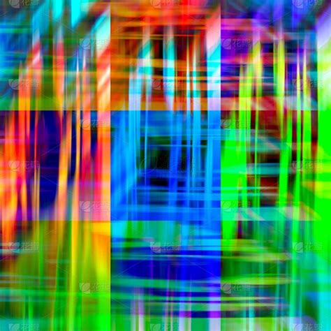 抽象模糊的背景。模糊的效果，明亮的色彩。彩虹渐变素材 花瓣网