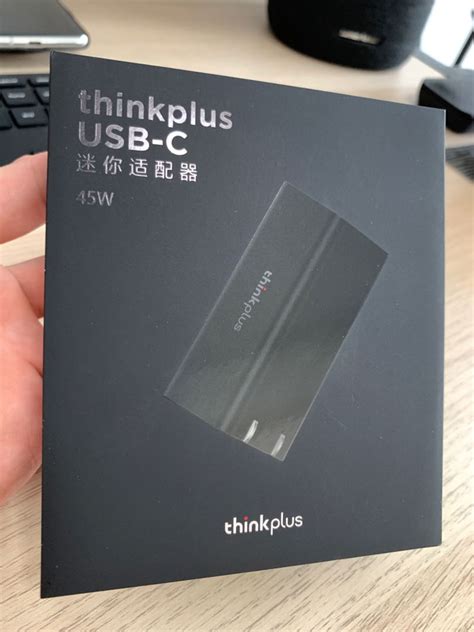 BNIB Lenovo Thinkplus Lipstick USB C PD45W QC GaN Laptop Charger Mobile Phones Gadgets