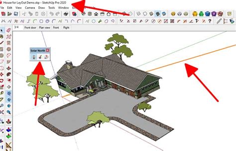 Solar Efficiency With Bim Su Solarnorth In Sketchup