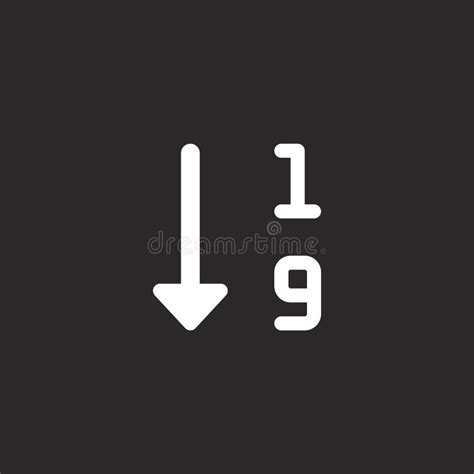 Sort Icon Filled Sort Icon For Website Design And Mobile App Development Stock Vector