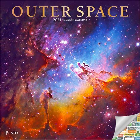 Outer Space Calendar 2021 Bundle Deluxe 2021 Astronomy
