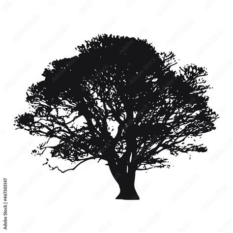 Tree Art Design Vector File Flower Tree Art Stock Vector Adobe Stock