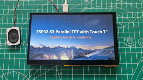 Applied Some Simple Demos On The Esp32 S3 7 Parallel Ips Display Such As Lvgl Ui Design On
