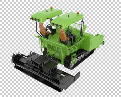 투명 한 배경 3d 렌더링 그림에 아스팔트 포장 재료 프리미엄 Psd 파일