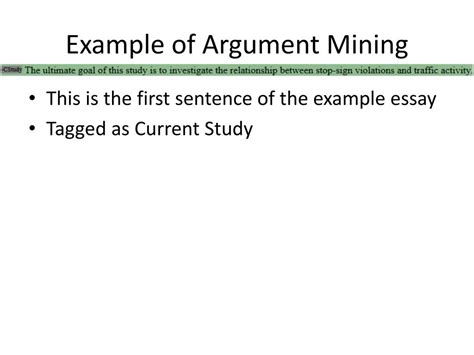 ppt ontology based argument mining and automatic essay scoring