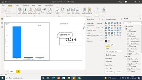Controlling Font In Title Of Visual Using Dax Data Visualizations