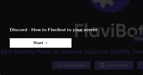 Discord How To Flavibot To Your Server