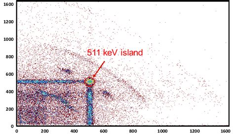 A 2d Histogram Showing The Pulse Height In Each Nai Detector For Download Scientific Diagram