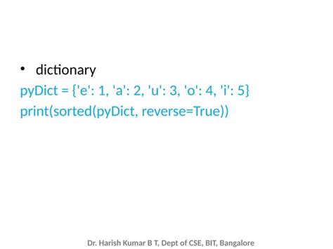 Dictionariespython Programming One Of The Datatypes Of Python Which Explains The Dictionary