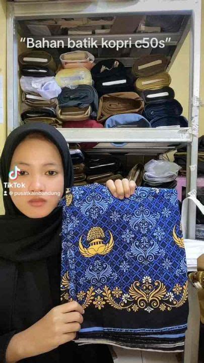 Original Kain Batik Korpri Terbaru Kain Korpri Terbaru Bahan Kain Korpri Original Katun