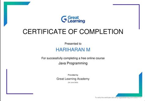 Hariharan Mohan On Linkedin Continuouslearning Javaprogramming