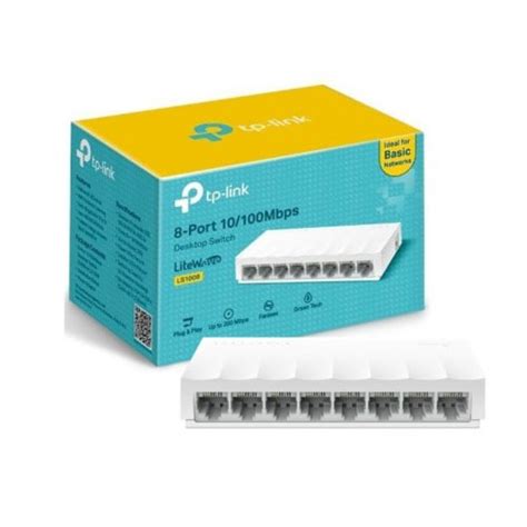 Tp Link Ls1008 8 Port 10 100mbps Desktop Network Switch Price 0 01 In