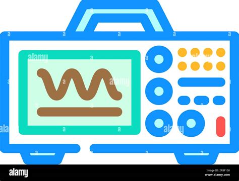 Oscilloscope Electrical Engineer Color Icon Vector Illustration Stock Vector Image And Art Alamy