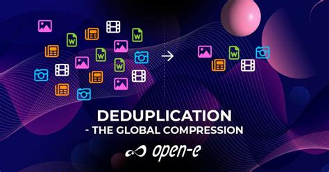Learn About Deduplication And Compression Open E Data Storage Software Posted On The Topic