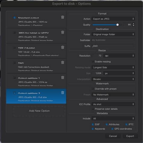 Truncated Text In Export Dialog Panel Dxo Photolab Dxo Forum