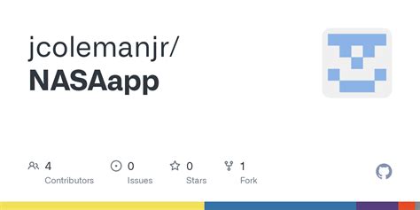 Github Jcolemanjrnasaapp