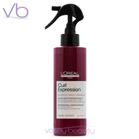Loreal Curl Expression Water Mist Curls Reviving Leave In Spray With
