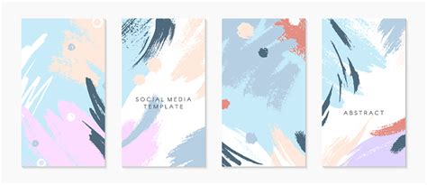 텍스트에 대한 복사 공간이있는 편집 가능한 Insta 스토리 템플릿 세트 개념에 대한 스톡 벡터 아트 및 기타 이미지 개념 고객 참여 그래픽 프린트 Istock