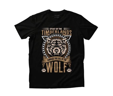 md jubaer hossain on linkedin wolf t shirt design