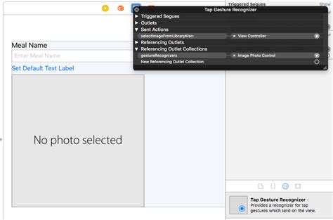 Ios Uitapgesturerecognizer Action On Uiimageview In Swift Stack