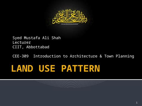 Pptx Land Use Pattern Dokumen Tips
