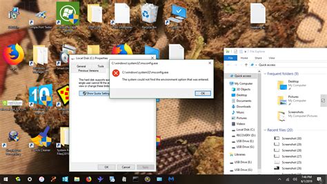 The System Could Not Find The Environment Option That Was Entered Windows 10 Forums