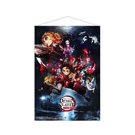 Demon Slayer Mugen Train Key Visual Wall Scroll Guardianes De La
