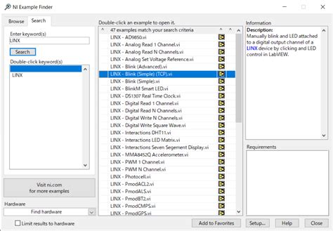 Labview Community Editionでlinxを使ってesp32をlチカ Lang Ship