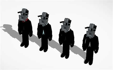 3d Design Large Cameraman Body Redo Soon Tinkercad