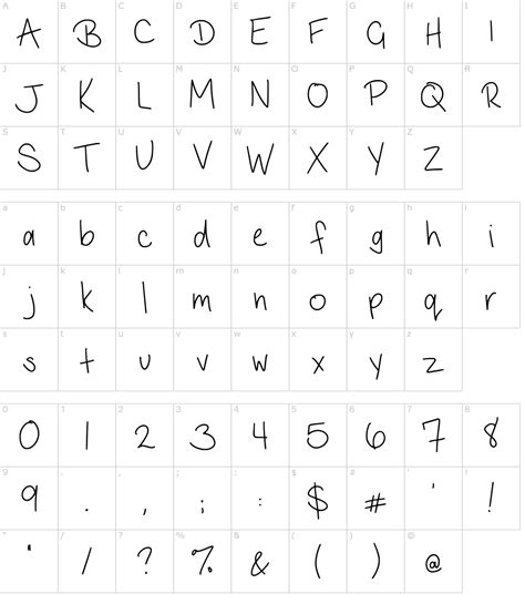 Handwriting Basics Font Download