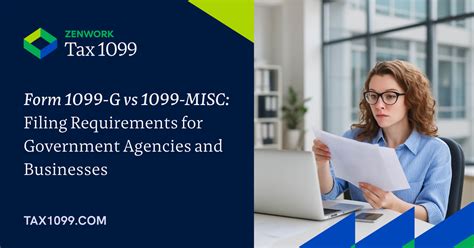 Filing Requirements Of Form 1099 G Vs 1099 Misc Tax1099 Blog