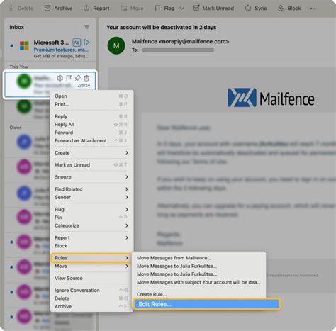 How To Filter Emails In Outlook Steps With Screenshots