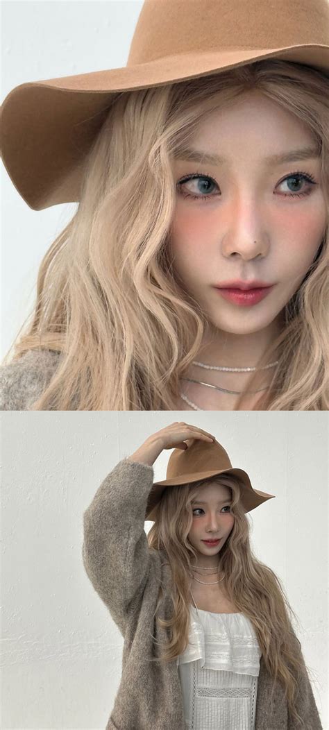 ‘10년 전 미모 그대로 태연 금발의 요정 미모 [★sns]