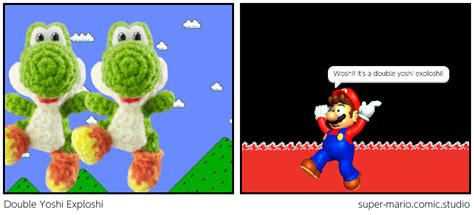 Double Yoshi Exploshi Comic Studio