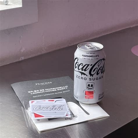 [성수] 코카콜라 제로 마시멜로 팝업스토어 피치스 도원 네이버 블로그