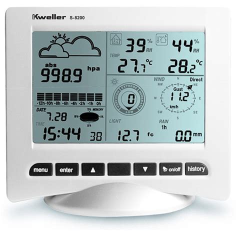enecrosse.ru - Kweller S-8200 Профессиональная метеостанция