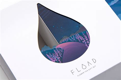 플로드 꽃차 티tea 기프트 세트 Night Ver 패키지 디자인 패키지 컨셉개발 리브랜딩 및 리디자인 캐릭터 및 일러스트 지기구조 설계 프로토타입 제작 및